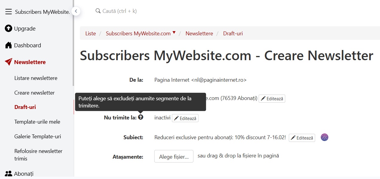 Creste performanta newsletterelor cu noile functii de email marketing