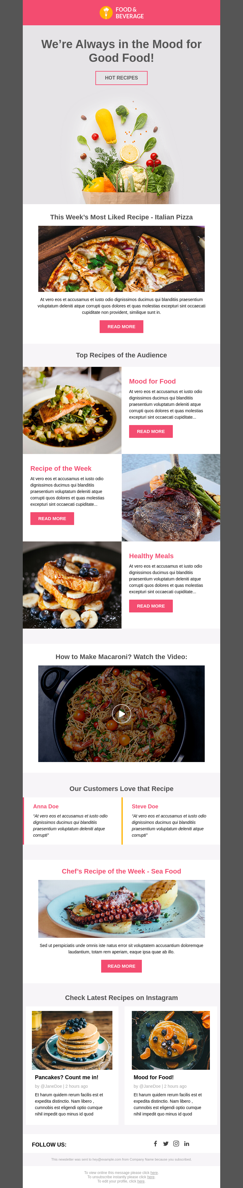 80 noi modele de newsletter responsive - Email Marketing Blog - Newsman